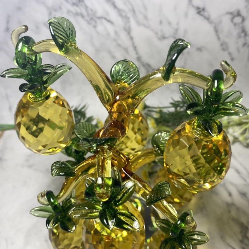 琉璃招财树 Liu Li Tree of Prosperity With 8 Pineapples Home Decor, Hobbies ...