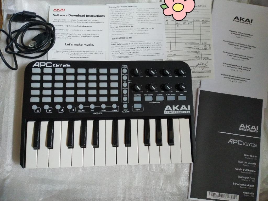 AKAI PROFESSIONAL APC KEY 25, Audio, Other Audio Equipment on Carousell