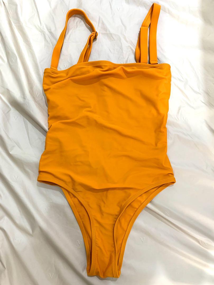 Alba Manila One Piece in Sunkissed Orange, Women's Fashion, Swimwear ...