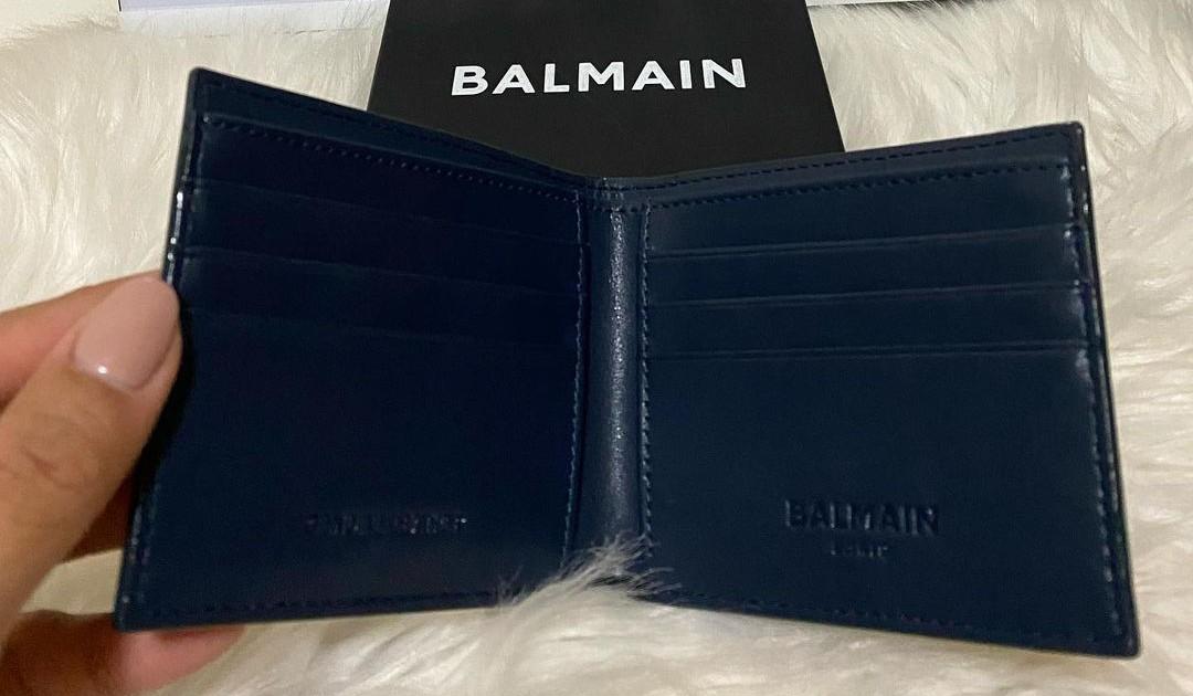 Balmain Wallet, Men's Fashion, Watches & Accessories, Wallets & Card ...