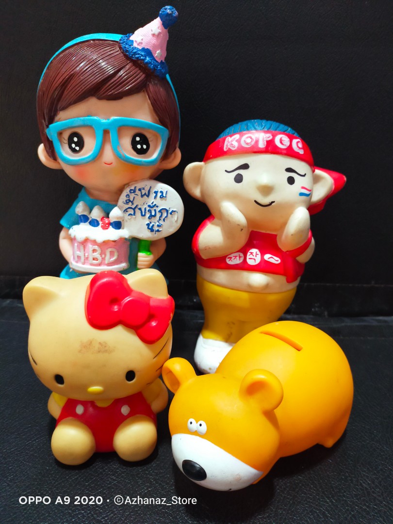 Bank koin, Toys & Collectibles, Mainan di Carousell