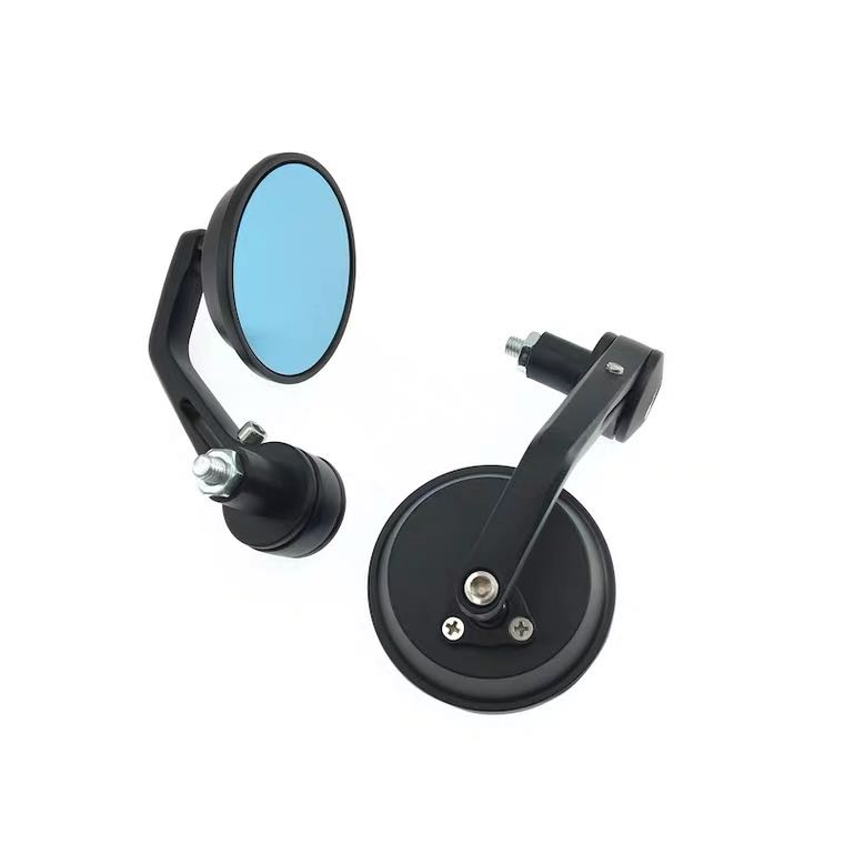 Bar end mirrors mirror for XSR155 cb400 Royal enfield interceptor ...