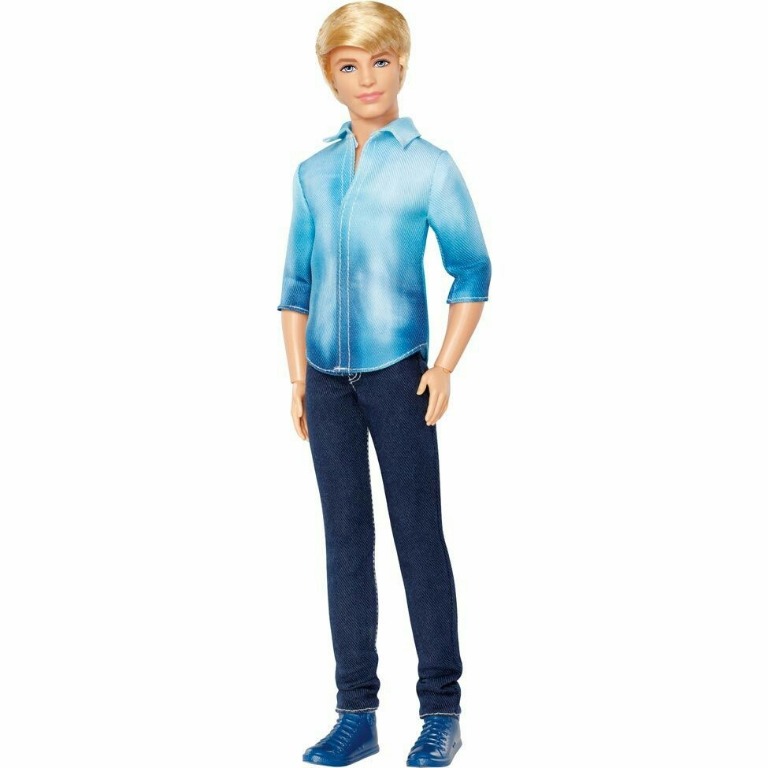 barbie fashionista ken doll with blue shirt and black pants 2012 2013 ...