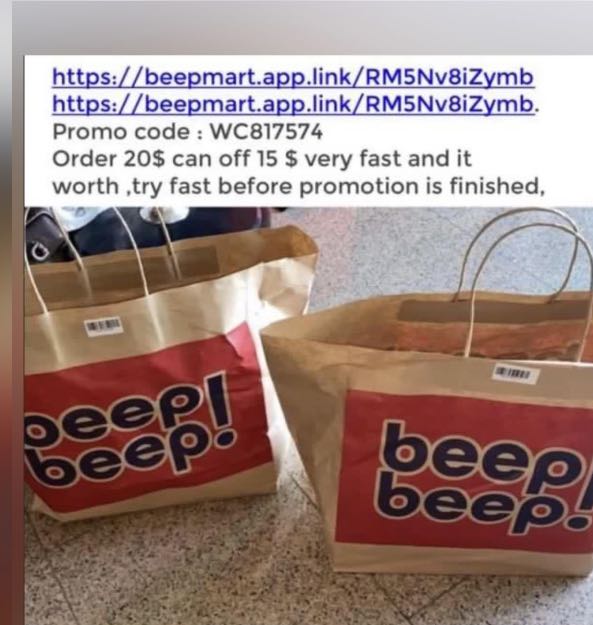 Beep beep Hariraya promotion ,use promote code wc817574, Announcements ...