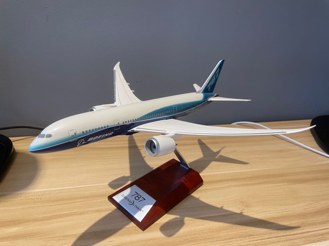 Boeing 787 1:200 scale model, Hobbies & Toys, Toys & Games on Carousell