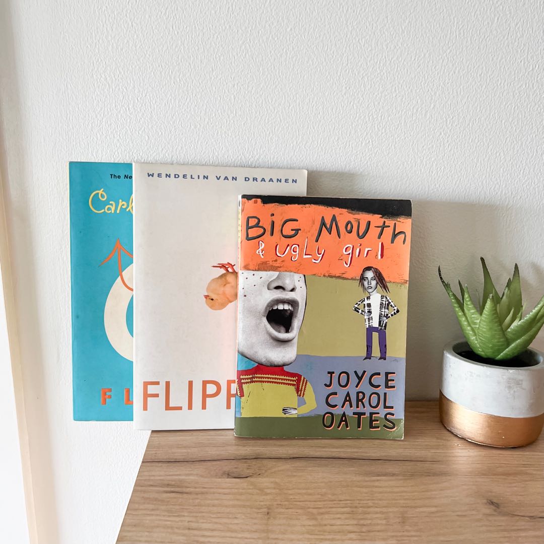 Book Bundle (Big Mouth & Ugly Girl, Flipped, Flush), Hobbies & Toys ...