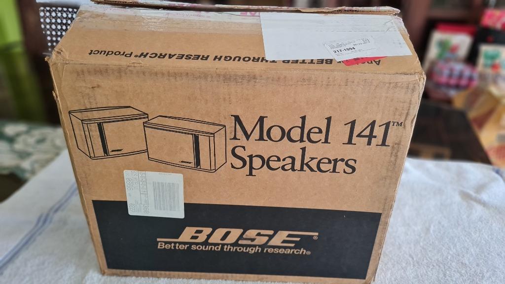 Bose Model 141 Speakers, Audio, Soundbars, Speakers & Amplifiers on ...