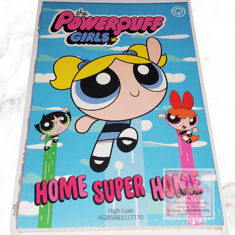 Buku Novel Z The Powerpuff Girls Home Super Home Fiction superhero ...