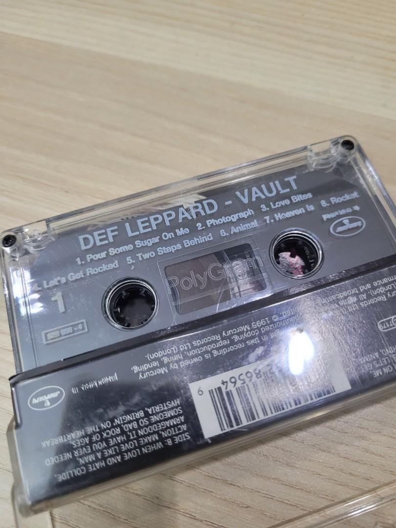 (Cassette) Def Leppard Greatest Hits VAULT 1980-1995, Hobbies & Toys ...