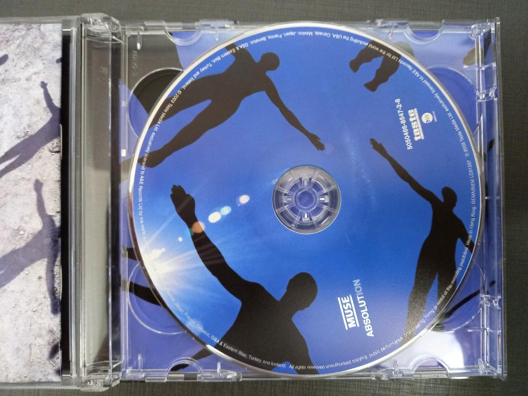 muse absolution cd dvd