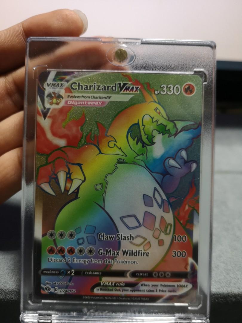 Charizard VMAX 74/73 - Champion's Path, Hobbies & Toys, Toys & Games on ...
