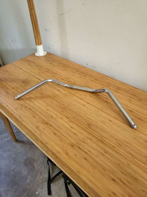 Chrome Cruiser-Style Handlebars, Motorcycles, Motorcycle Accessories on ...