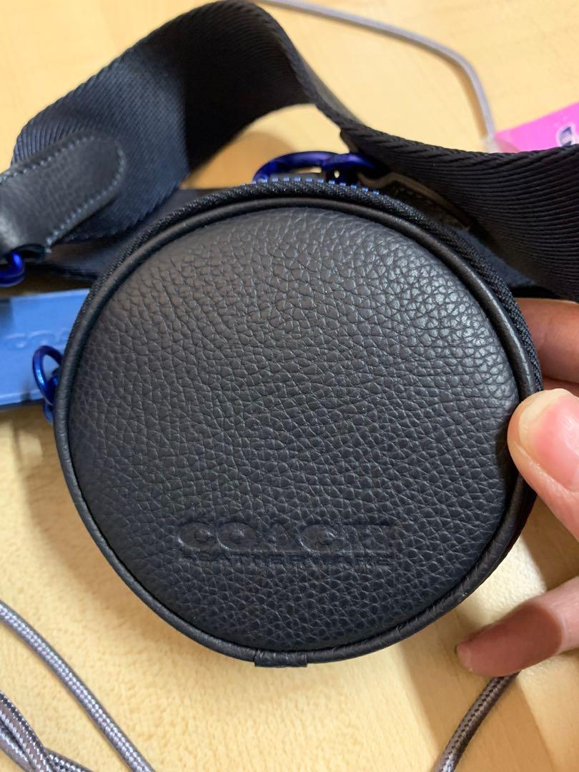 Coach navy blue camera bag, Luxury, Bags & Wallets on Carousell
