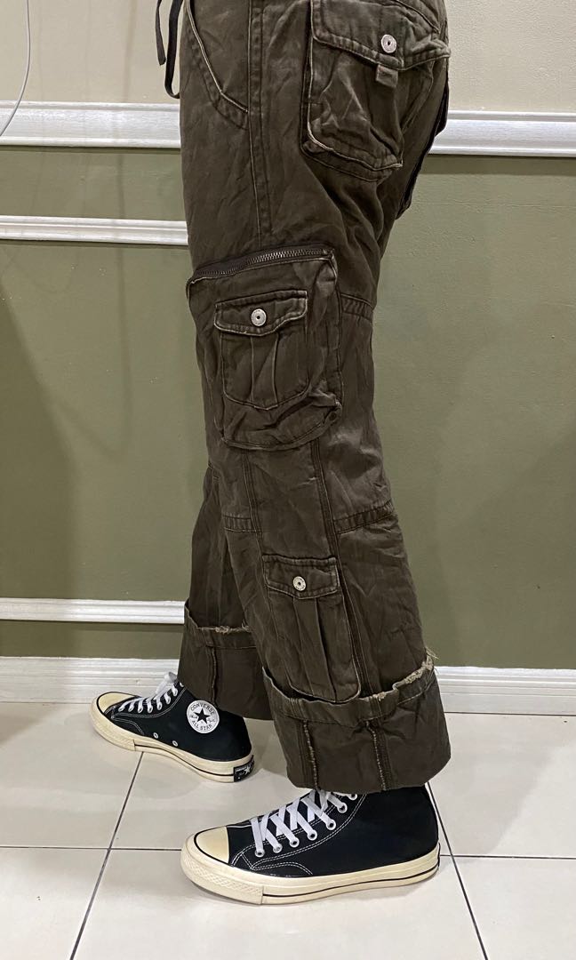 cargo pants polham, Men's Fashion, Bottoms, Jeans on Carousell