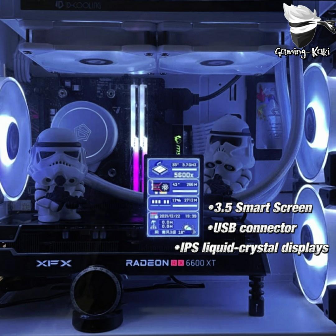 CPU Monitoring Smart Screen IPS Sensor Panel, Computers & Tech, Parts ...