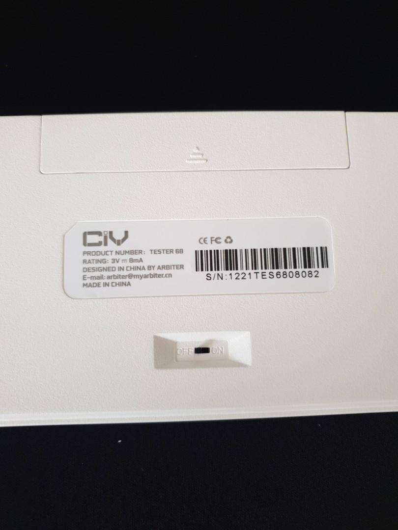 Custom Case for switches and keycaps ! CIV TESTER 68% KEYBOARD ...