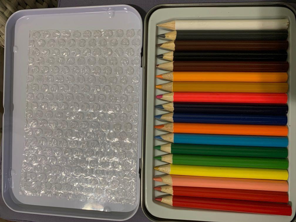 Daiso Mini Coloured Pencils, Hobbies & Toys, Stationery & Craft ...