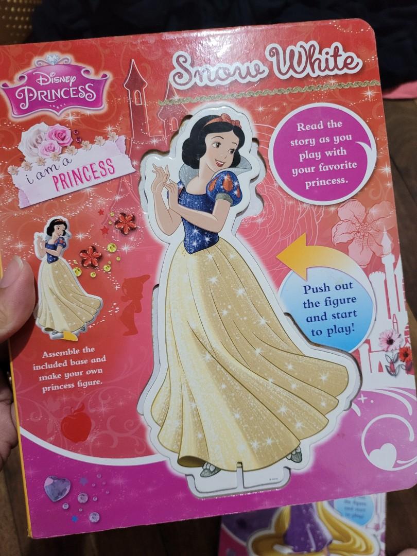 Disney Push Out Princess Figure Board Books, Hobbies & Toys, Books ...