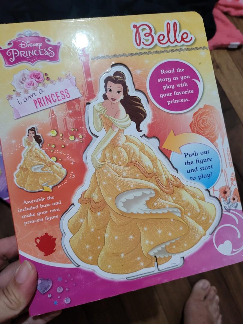 Disney Push Out Princess Figure Board Books, Hobbies & Toys, Books ...
