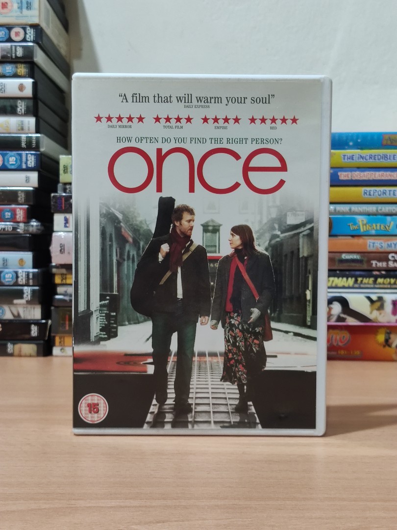 (DVD) Once, Hobbies & Toys, Music & Media, CDs & DVDs on Carousell