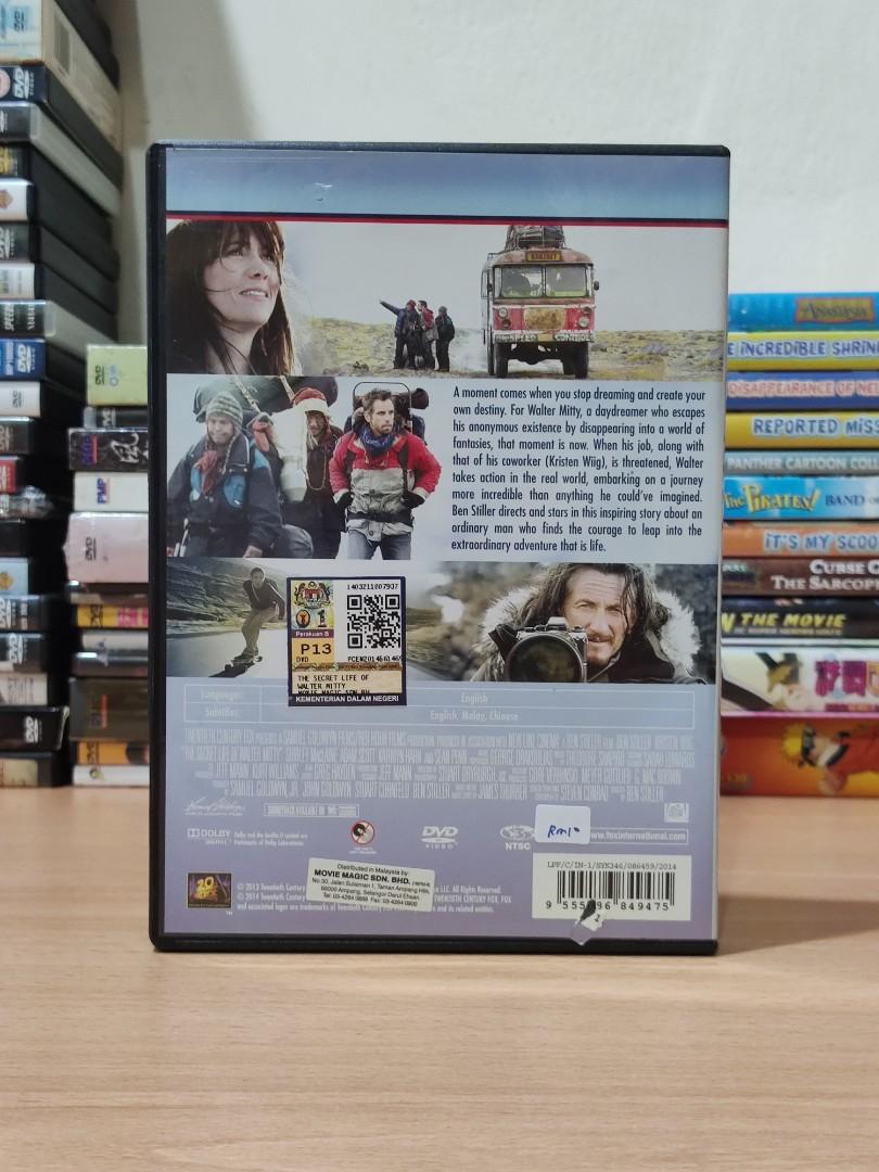 (DVD) The Secret Life Of Walter Mitty, Hobbies & Toys, Music & Media, CDs & DVDs on Carousell