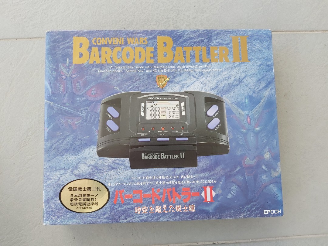 Epoch Barcode Battler II card SD Gundam 高達 咭 vintage classic 懷舊, 興趣及遊戲 ...
