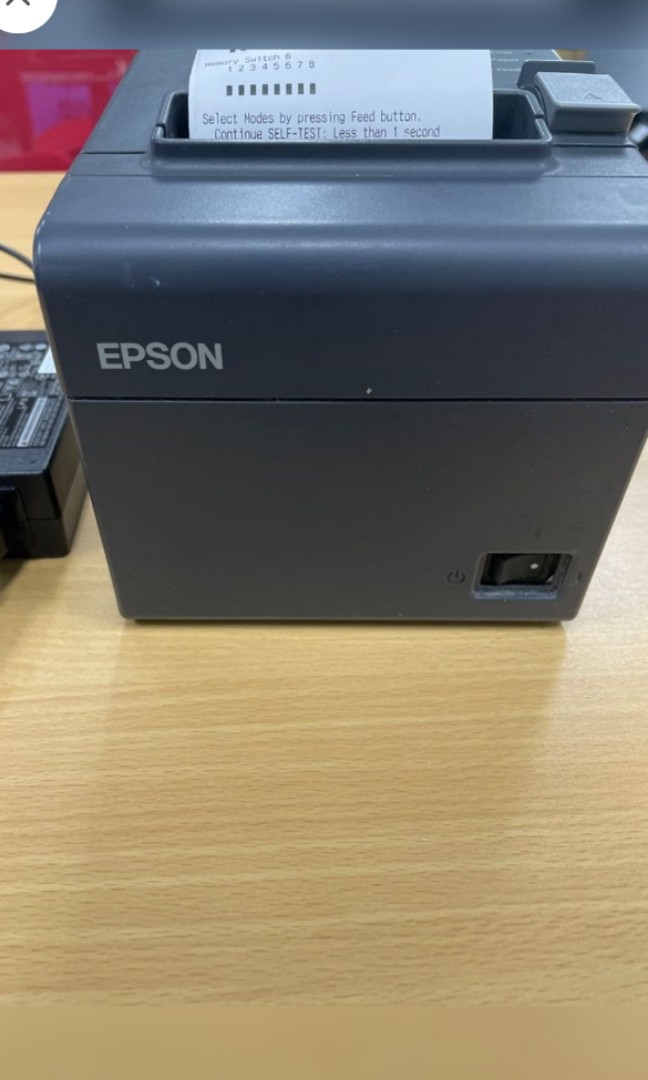 Epson TM-T82 LAN Receipt Thermal Printer with adaptor, power cable ...