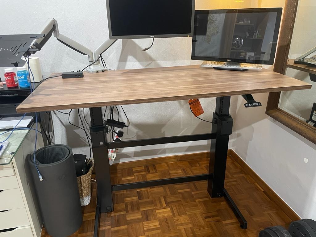 Ergotron - height adjustable desk, Furniture & Home Living, Furniture ...