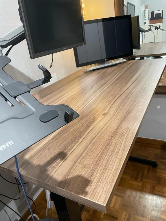 Ergotron - height adjustable desk, Furniture & Home Living, Furniture ...