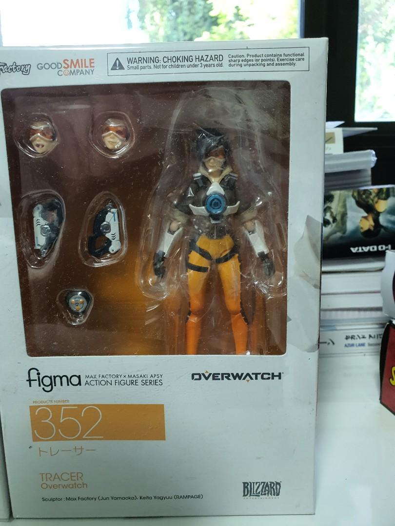 Figma Overwatch Figures- Genji and Tracer. Selling as a set., Hobbies ...