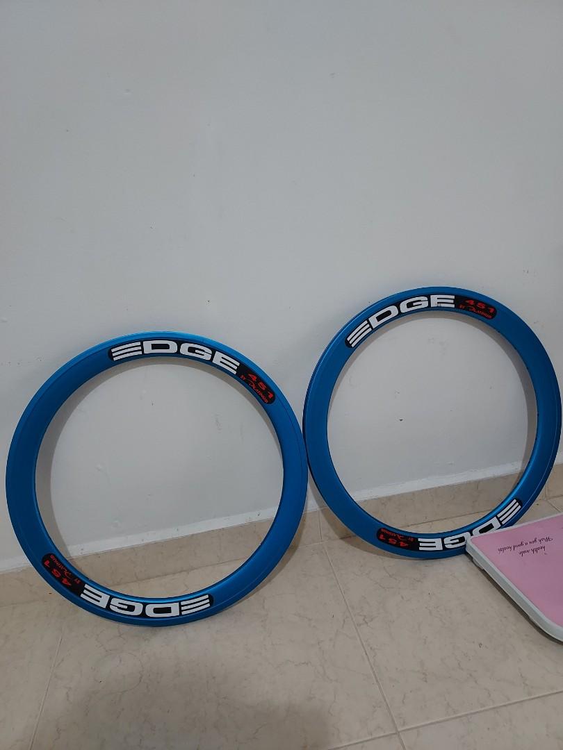 Folding bike wheel frame , 20 " 451 28 hole, Sports Equipment, Bicycles ...