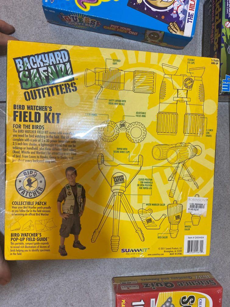 Fun games, stem toy boxes, Bird watcher’s field kit, Hobbies & Toys ...