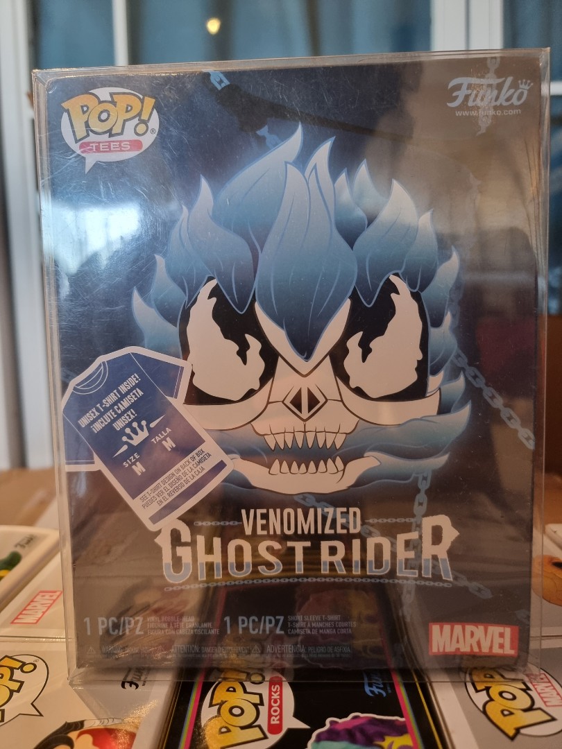 Funko Pop! And Tee Bundle Venomized Ghost Rider, Hobbies & Toys, Toys ...