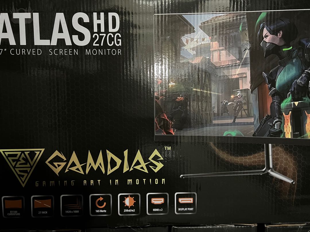 Gamdias HD27CG 165hz, Computers & Tech, Parts & Accessories, Monitor ...