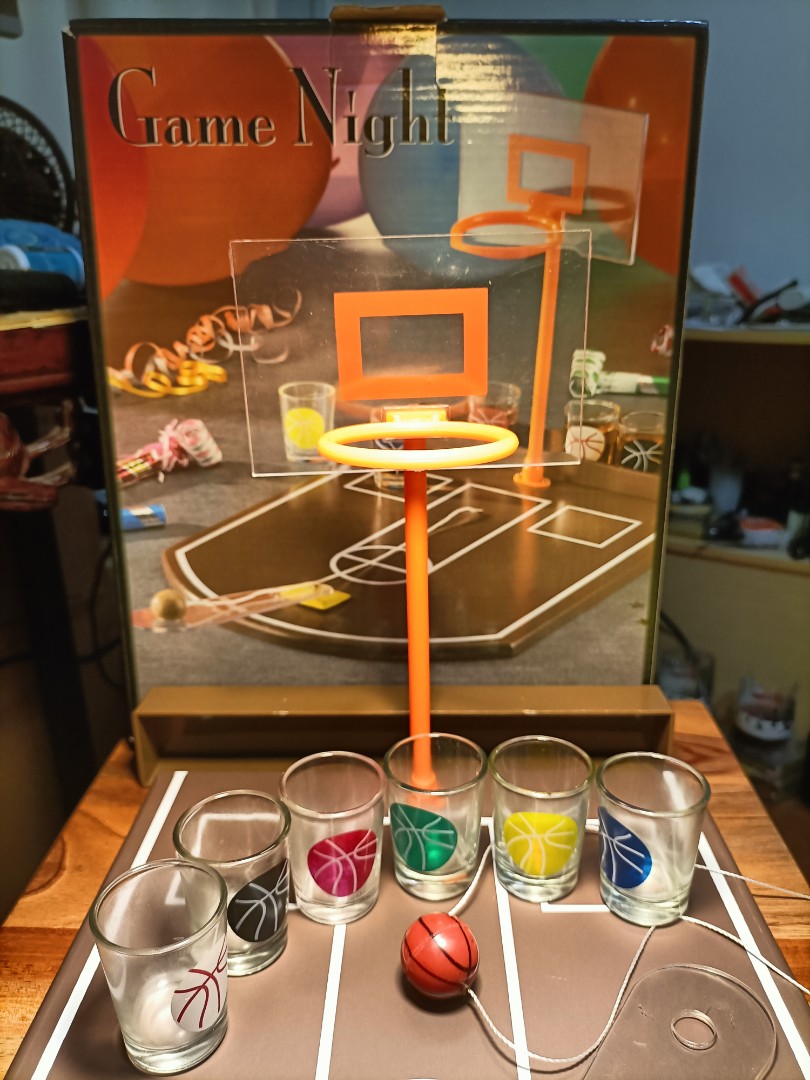 Game Night Basketball Fun and Drink, Hobbies & Toys, Toys & Games on ...