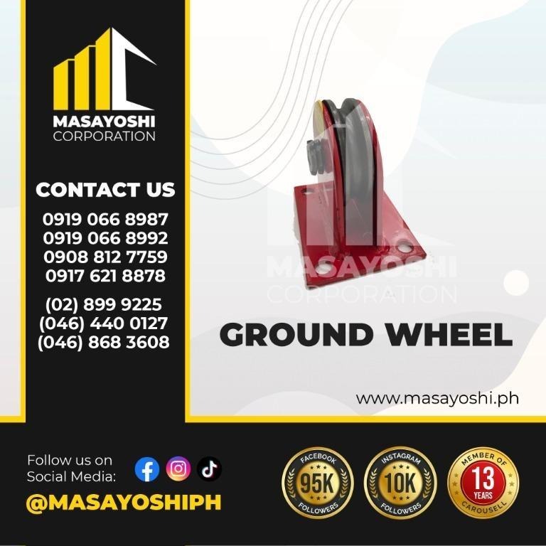 Ground Wheel | Ground Rollers | Ground Pulley, Commercial & Industrial ...