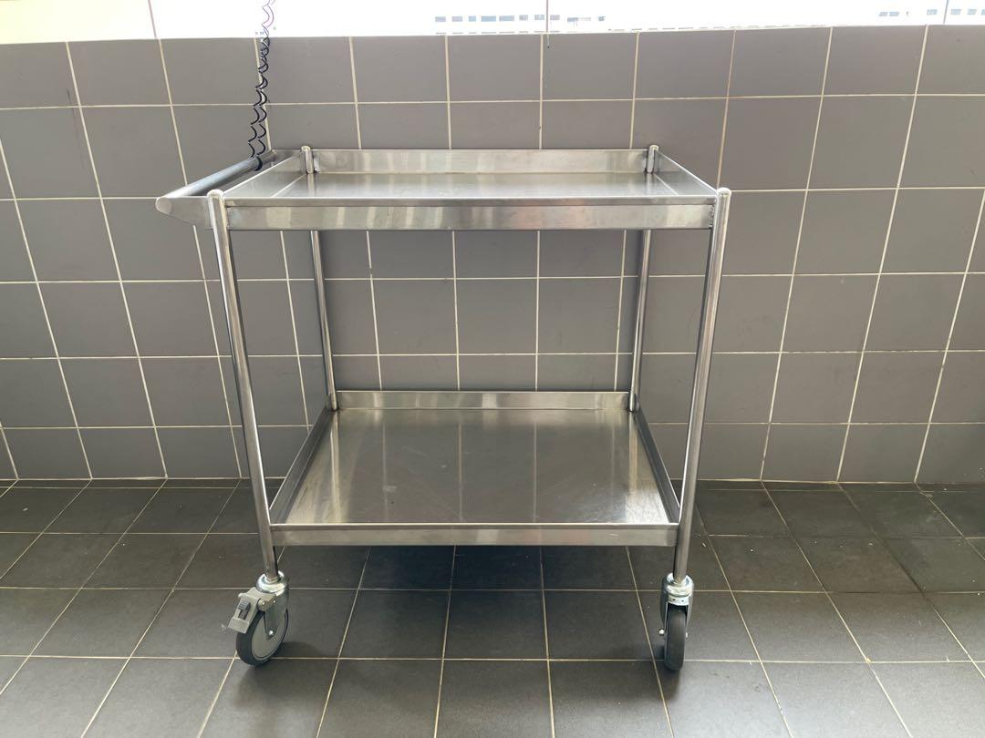 Heavy duty trolley cart, Furniture & Home Living, Furniture, Shelves ...