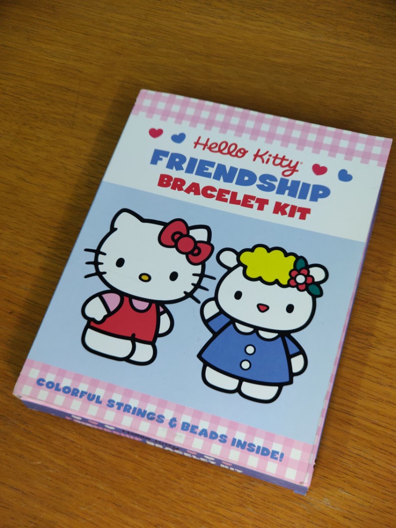 Hello Kitty Friendship Bracelet kit, Hobbies & Toys, Stationery & Craft ...