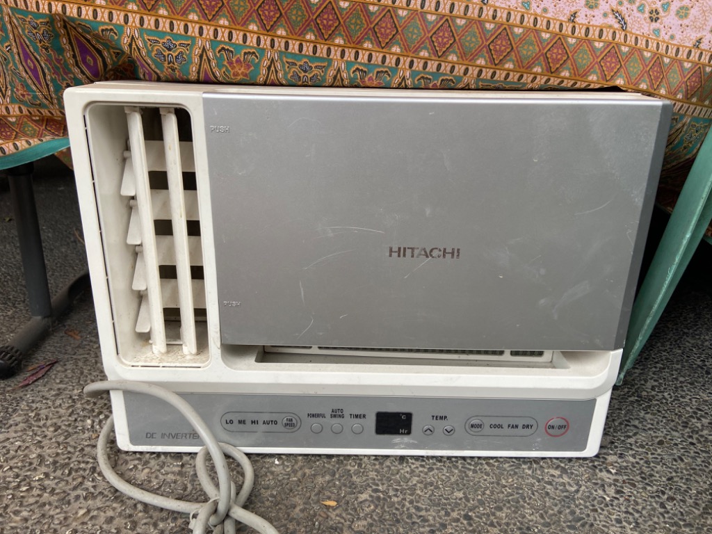 Hitachi 1HP inverter window type aircon, TV & Home Appliances, Air ...