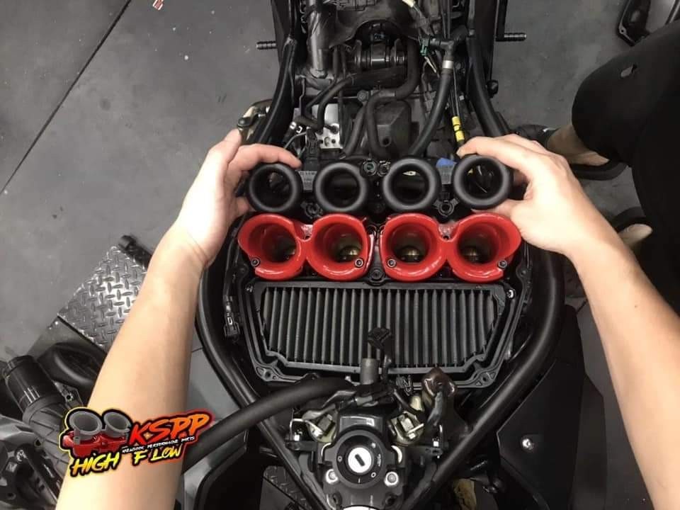 Honda CBR650R/ CB650R Velocity Stacks Air Funnel, Auto Accessories on ...