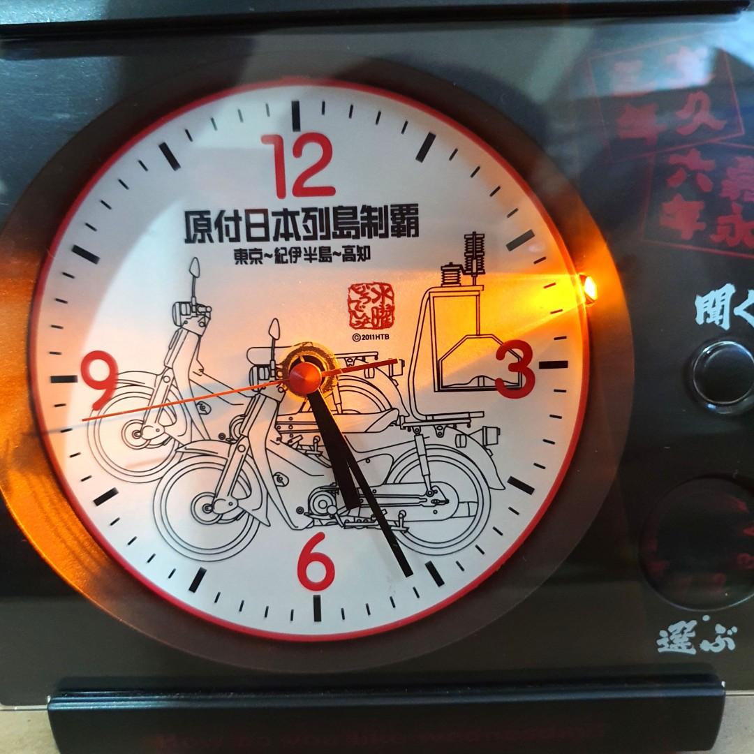 How do you like Wednesday Honda Cub alarm clock Japan, Furniture & Home ...