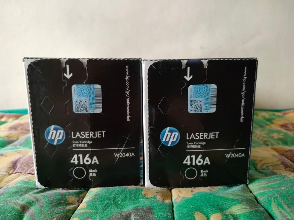 HP 416A Black Original LaserJet Toner Cartridge, Computers & Tech ...