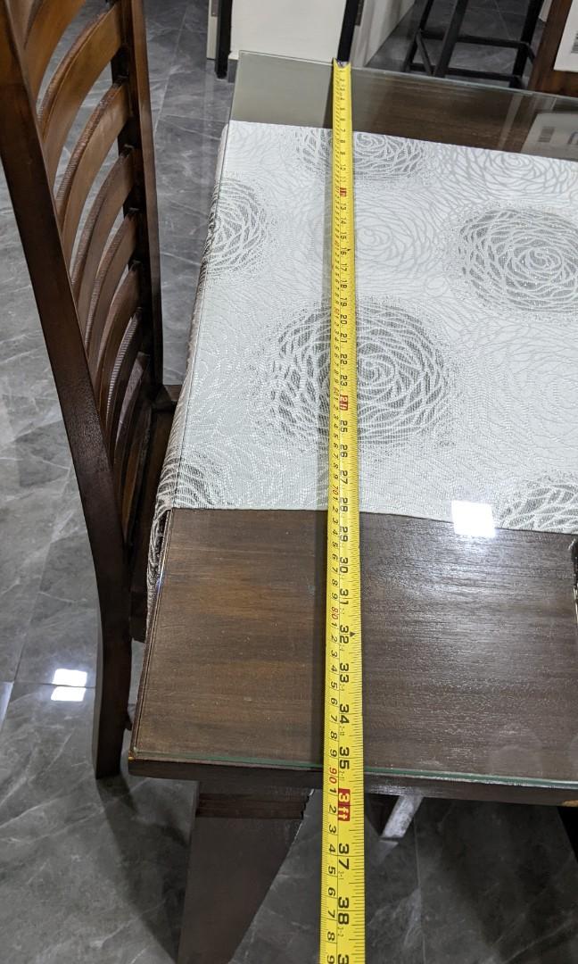 Indonesian teak dining table, Furniture & Home Living, Furniture ...