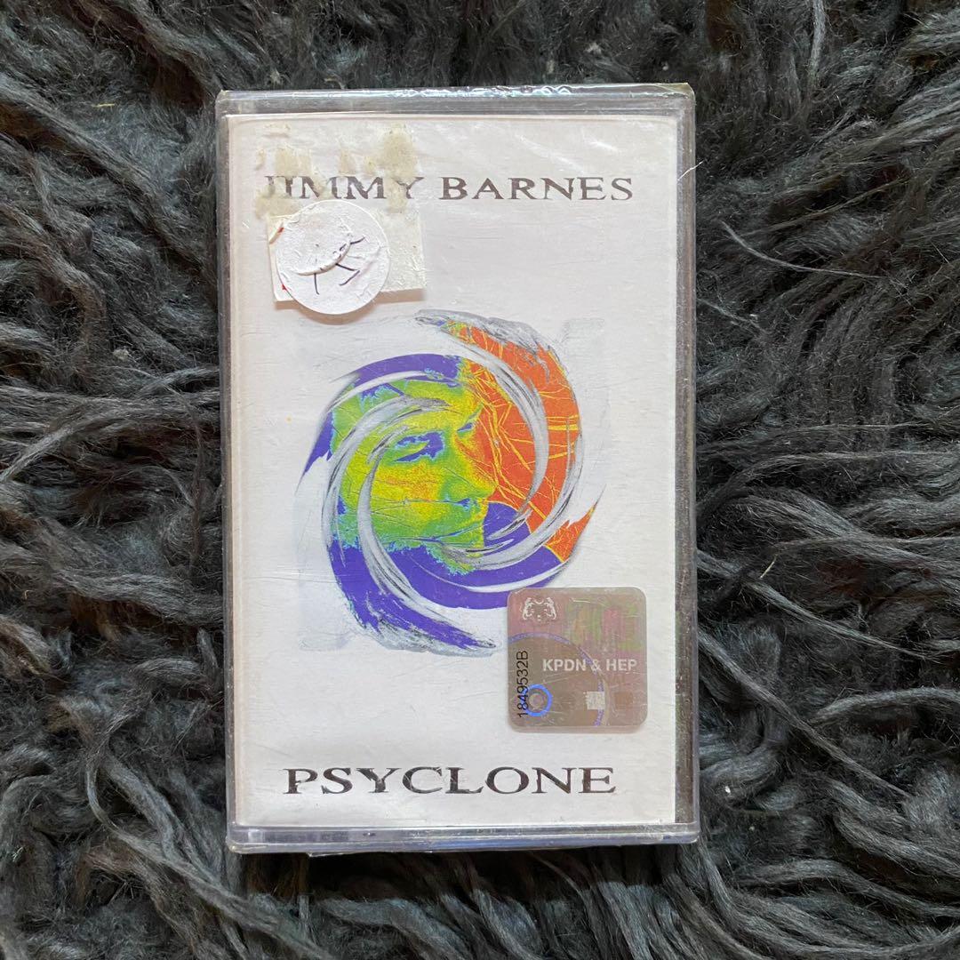 KASET JIMMY BARNES Psyclone, Hobbies & Toys, Music & Media, CDs & DVDs ...