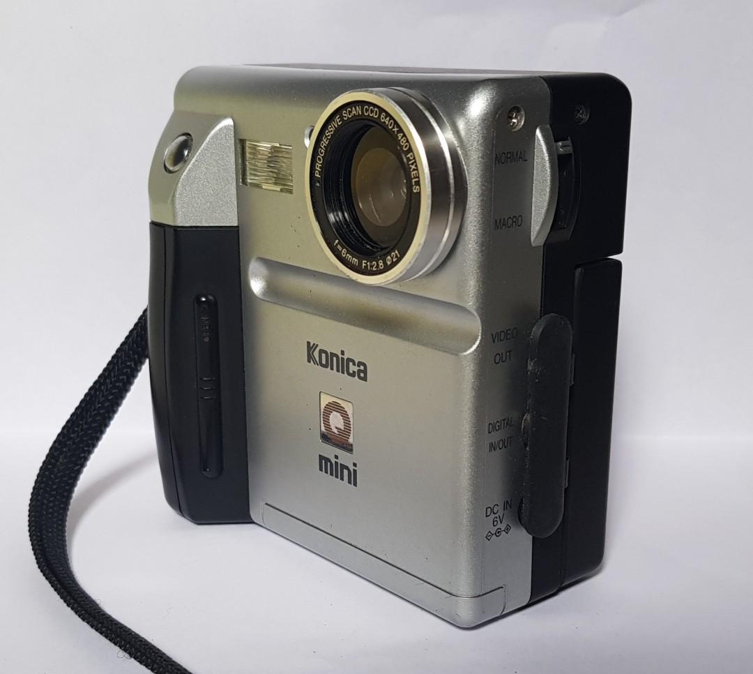 Konica Q mini Vintage Digital Camera, Photography, Cameras on Carousell