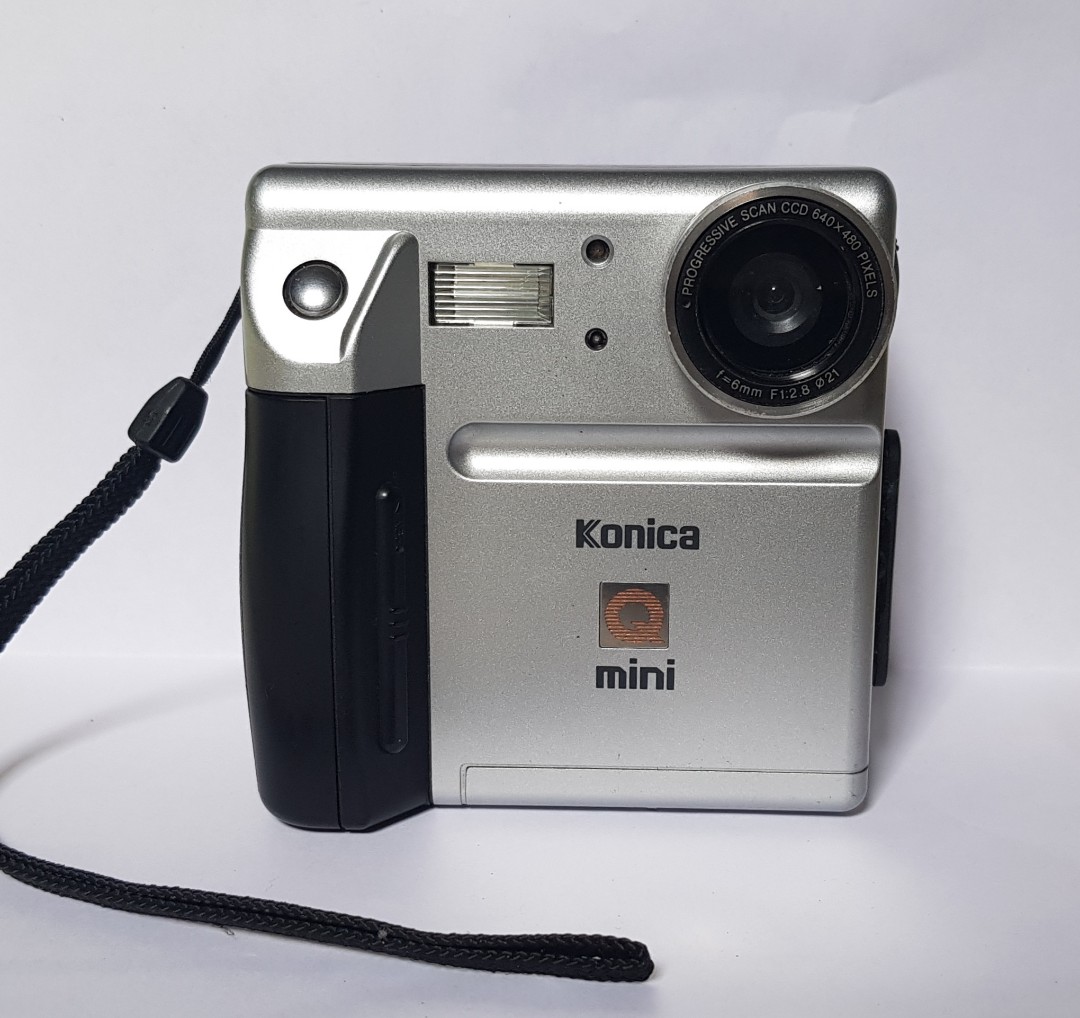 Konica Q mini Vintage Digital Camera, Photography, Cameras on Carousell