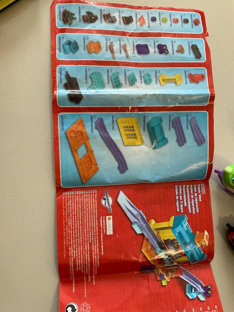 Lego 5508 and building my sg Lego brick . Also include chuggington ...