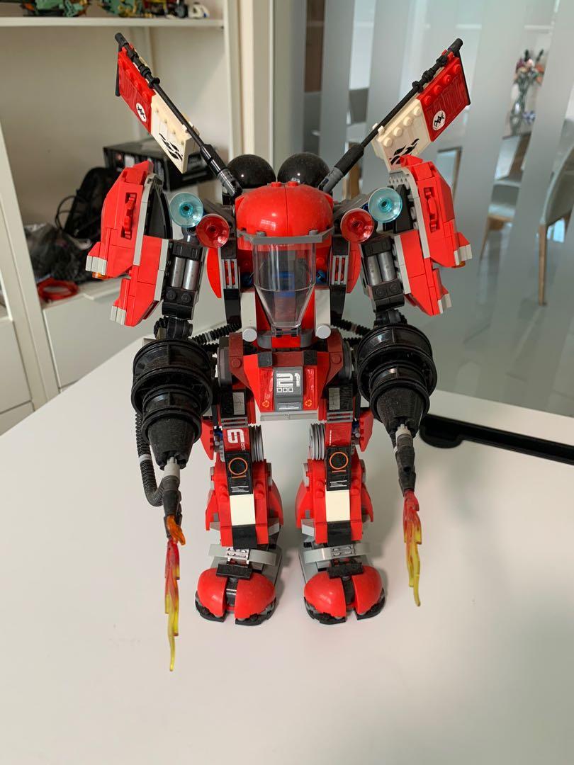 Lego 70615 Ninjago Fire Mech, Hobbies & Toys, Toys & Games on Carousell