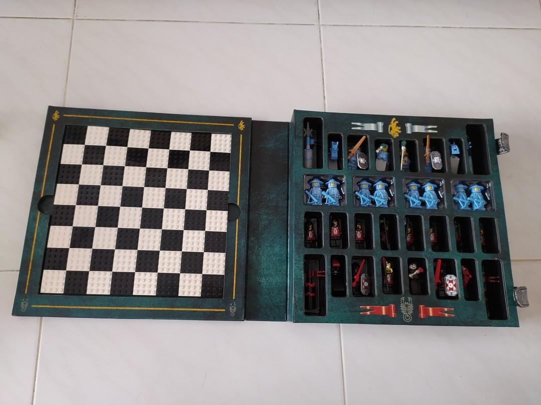 Lego Knight Kingdom Chess Set, Hobbies & Toys, Toys & Games on Carousell