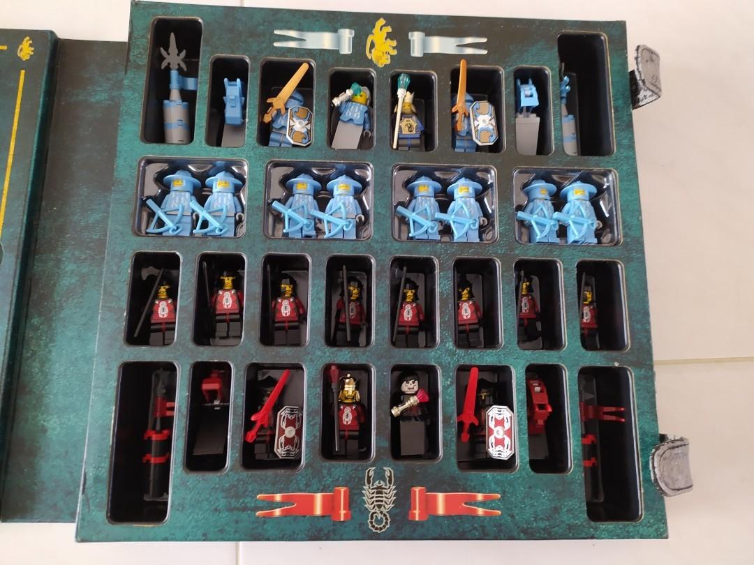 Lego Knight Kingdom Chess Set, Hobbies & Toys, Toys & Games on Carousell